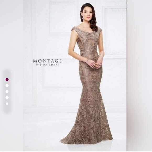 Montage by Mon Cheri | Dresses | Montage By Mon Cheri Lace Dress Mother ...